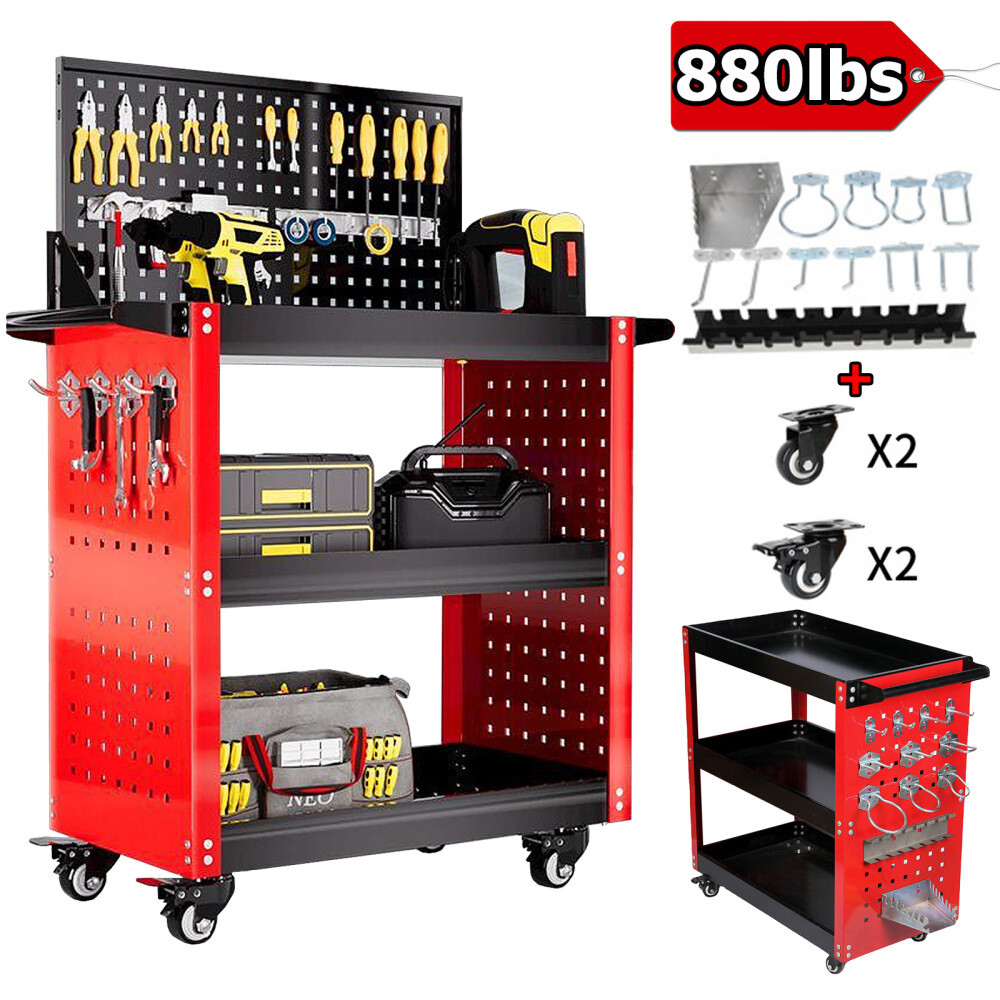 Automotive Rolling Tool Cart 6 Drawer Rolling Tool Chest With Wheels,