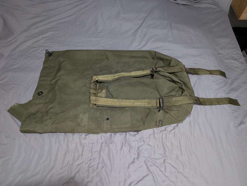 USGI TOP LOAD Duffel Bag OD, US ARMY Issue, Military Issue | eBay