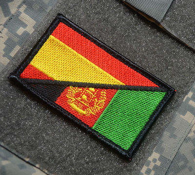 NATO Afghanistan Mission Resolute Support (RSM) Flag Insignia: Spain ...
