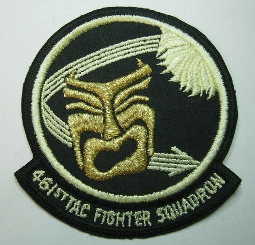 70s USAF 461st Fighter Squadron Flight Jacket Patch | eBay
