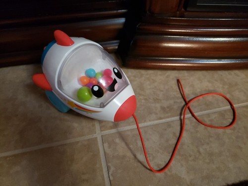 Fisher Price Rocket Ball Popper Pull Along Toy | eBay