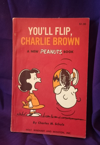 1967 YOU'LL FLIP CHARLIE BROWN by Charles Schulz 1st Edition Comic Book ...