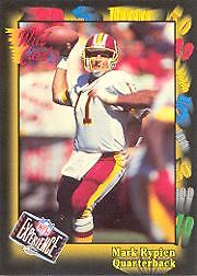 1991 Wild Card Football "NFL Experience Redemption" Cards | eBay