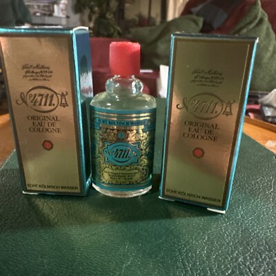 Lot Of 2 4711 ORIGINAL EAU DE COLOGNE 8ml - Echt Kölnisch Wasser - New ...
