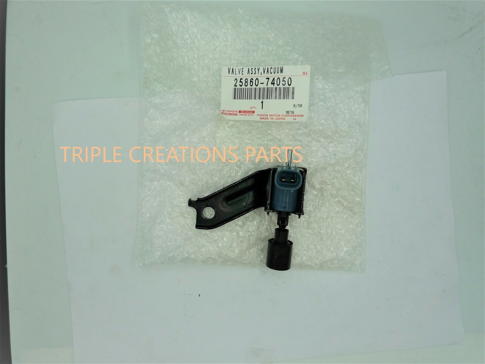 25860-74050 OEM GENUINE TOYOTA VALVE ASSY, VACUUM SWITCHING, NO.1 ...