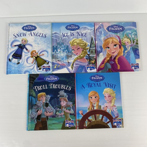 Disney Frozen Lot x 5 Kids Story Reader Me Reader Hardcover Book Bundle ...