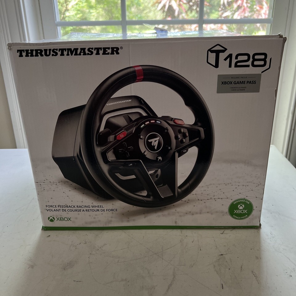 Thrustmaster T128 Racing Wheel - Black New Open Box Free Shipping! | eBay