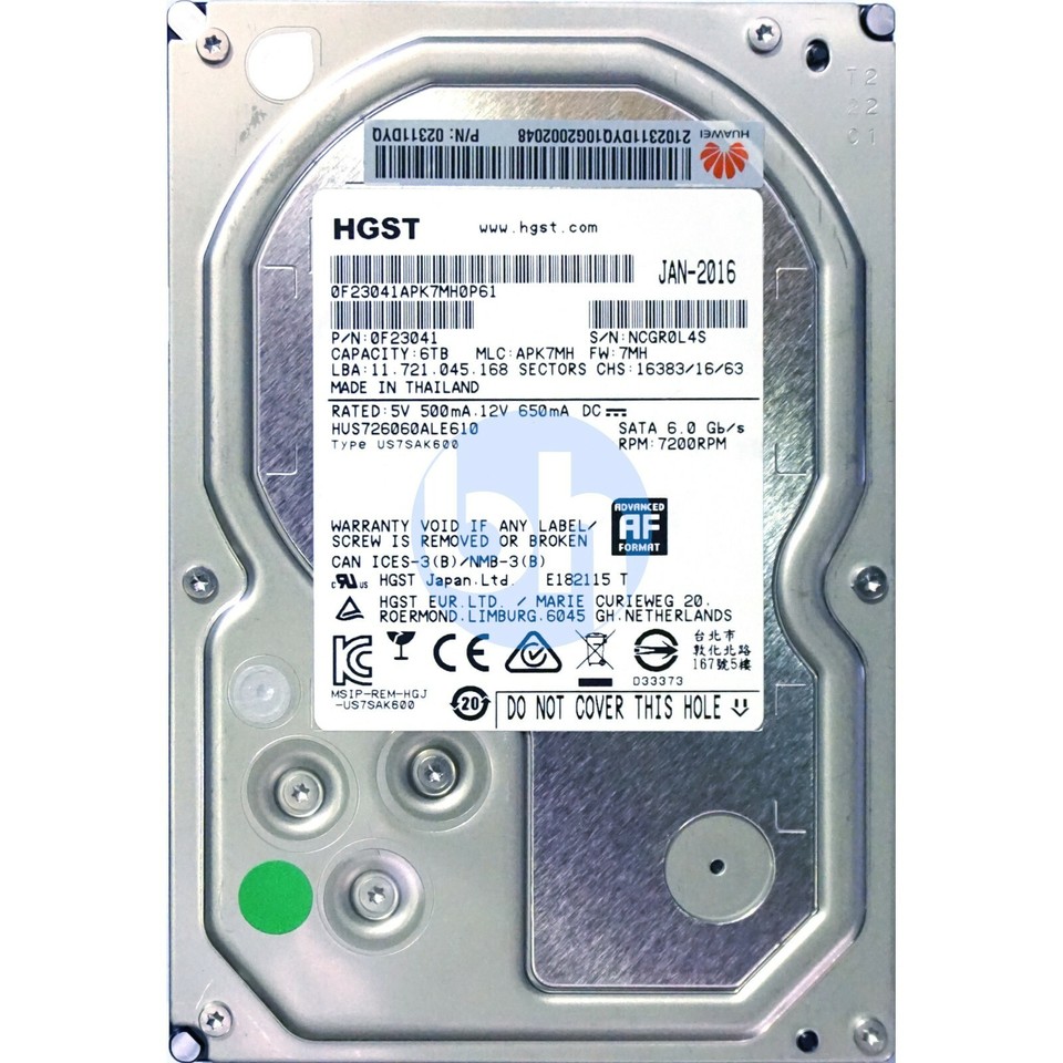 3.5' 1TB 2TB 3TB 4TB 6TB 7200RPM 3.5" SATA Internal Hard Drive DVR PC ...