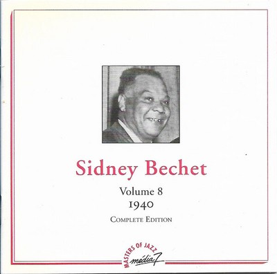 Volume 8 - 1940 - Complete Edition de Sidney Bechet | eBay