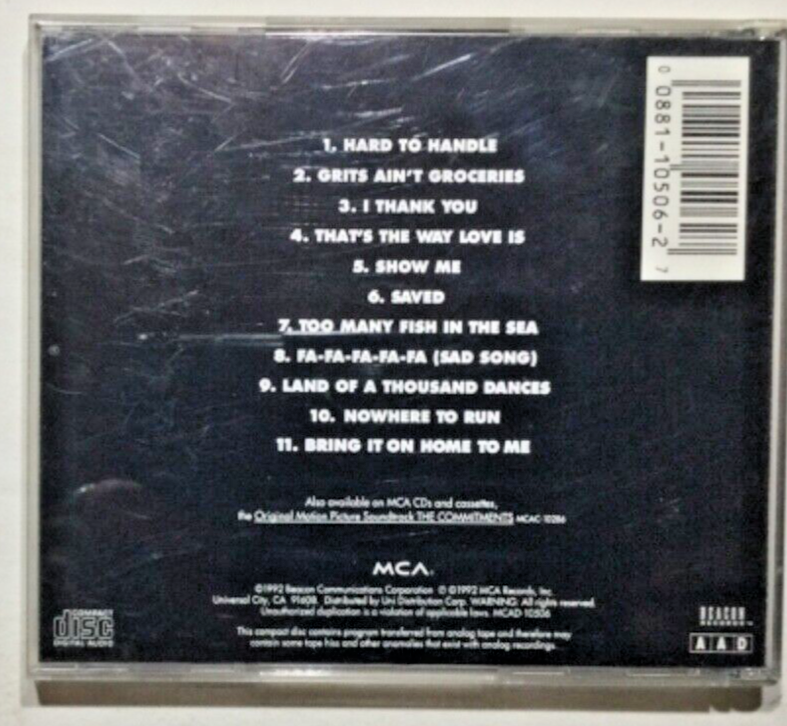 The Commitments, Vol. 2 by Original Soundtrack (CD, Mar-1992, MCA) for sale online | eBay