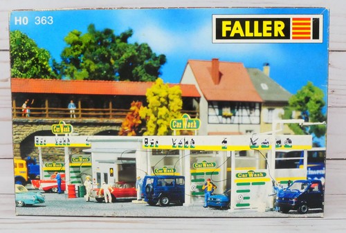 Faller 363, Self-Service Car Wash, Structure Model Kit, HO Scale, Open ...