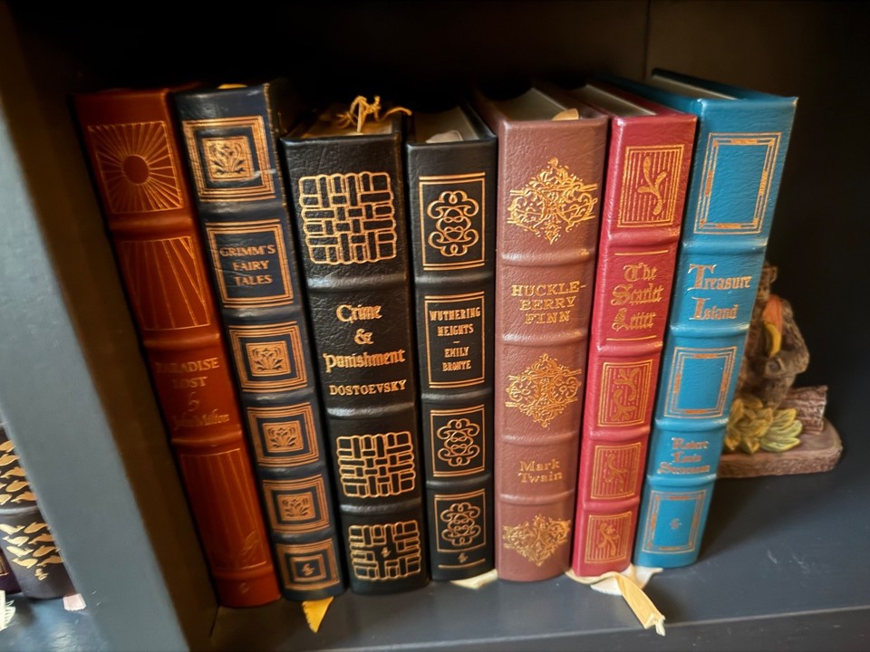 Easton Press set if 14 of the "100 greatest books ever written" | eBay