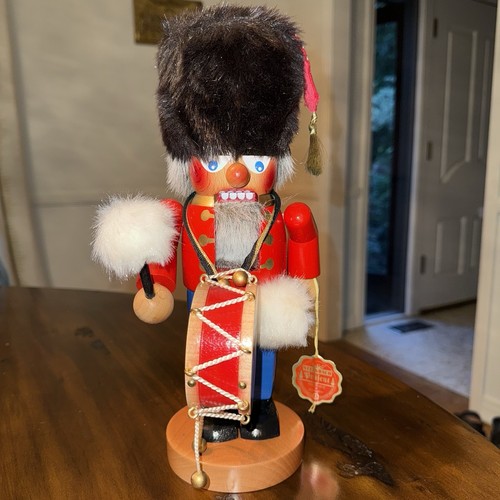 Steinbach Volkskunst Chubby Drummer Nutcracker Hand Crafted in Germany - 12” | eBay