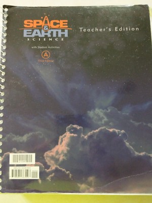 BJU PRESS Space Earth Science 3rd Ed. Teacher's Edition Text A | eBay