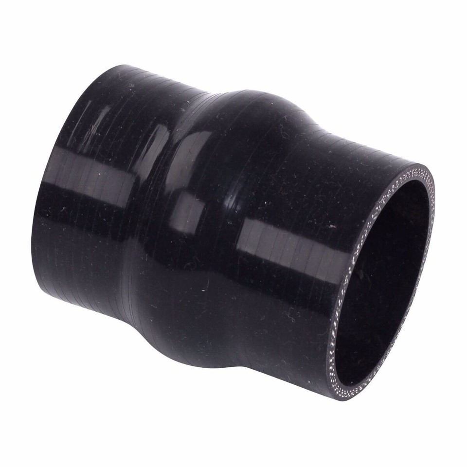 102mm 4" inch Hump Straight Silicone Hose Intake Coupler Tube Black | eBay