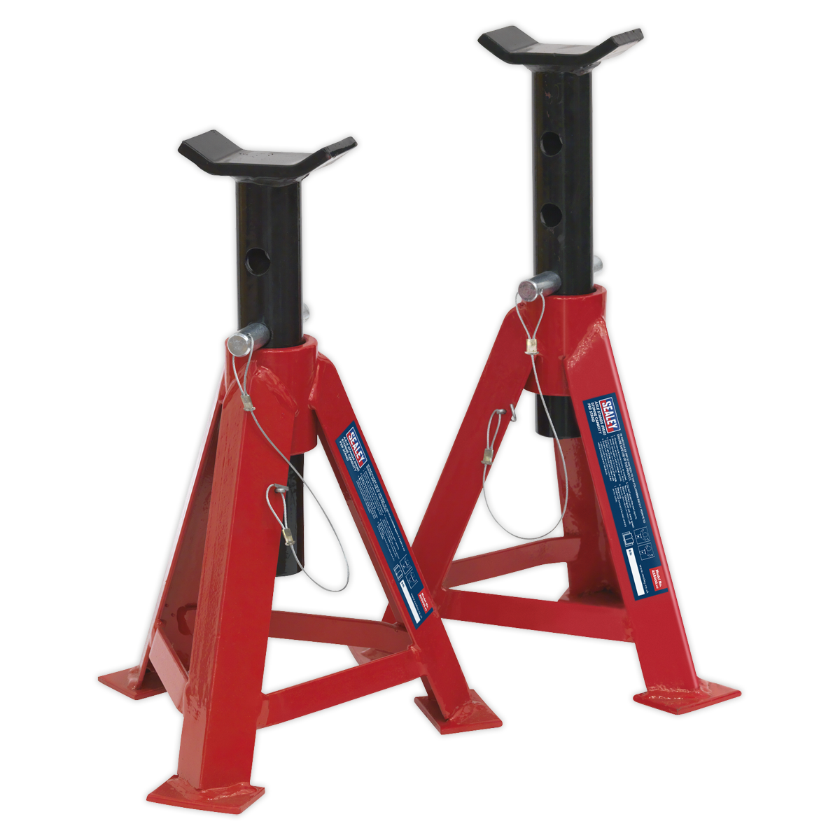 Axle Stands (Pair) 5tonne Capacity per Stand - Sealey AS5000 New | eBay