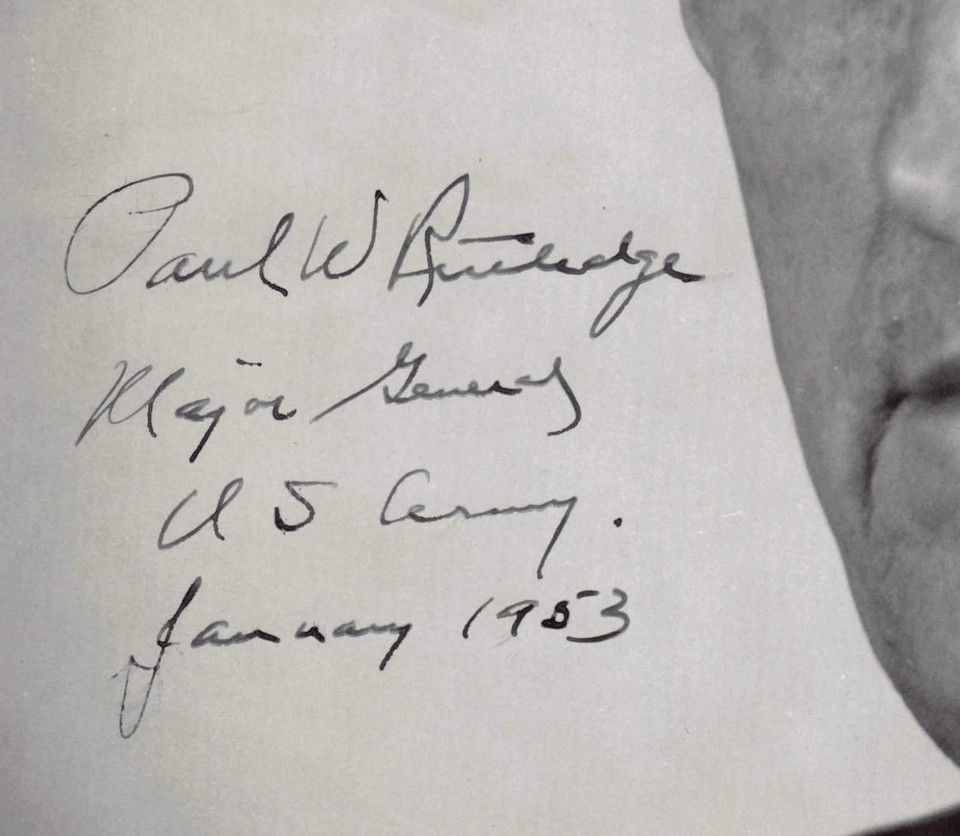 Paul Rutledge WWII Amphibious Tank Marine Autograph Signed Photo | eBay