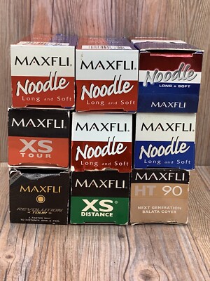 27 - Assorted White Max Fli Good Boxed Used Golf Balls | eBay