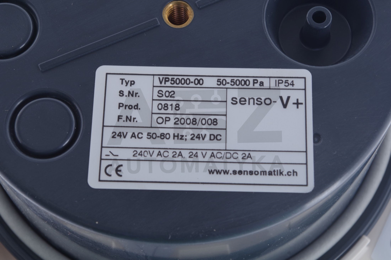 SENSOMATIK VP5000-00 VP500000 50-5000 PA SENSO-V+ | eBay