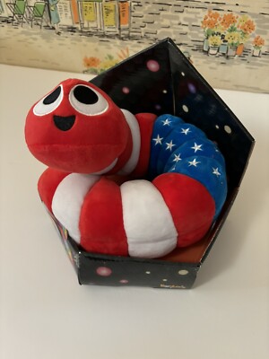Slither.io Large 24" Plush Series 1 New In Box Red White Blue | eBay