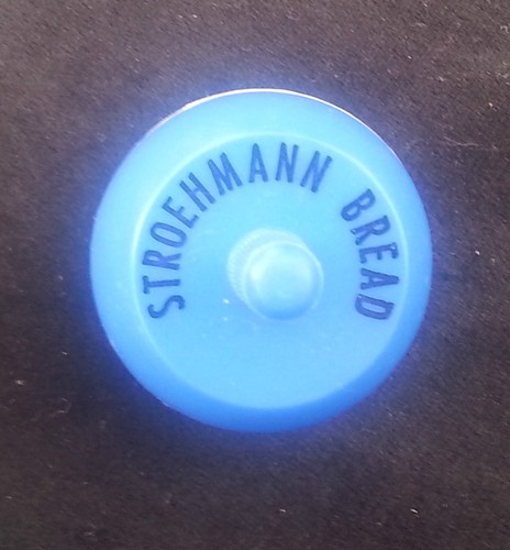 Vintage Plastic Advertising Premium Spinning Top Stroehmann Bread Toy ...