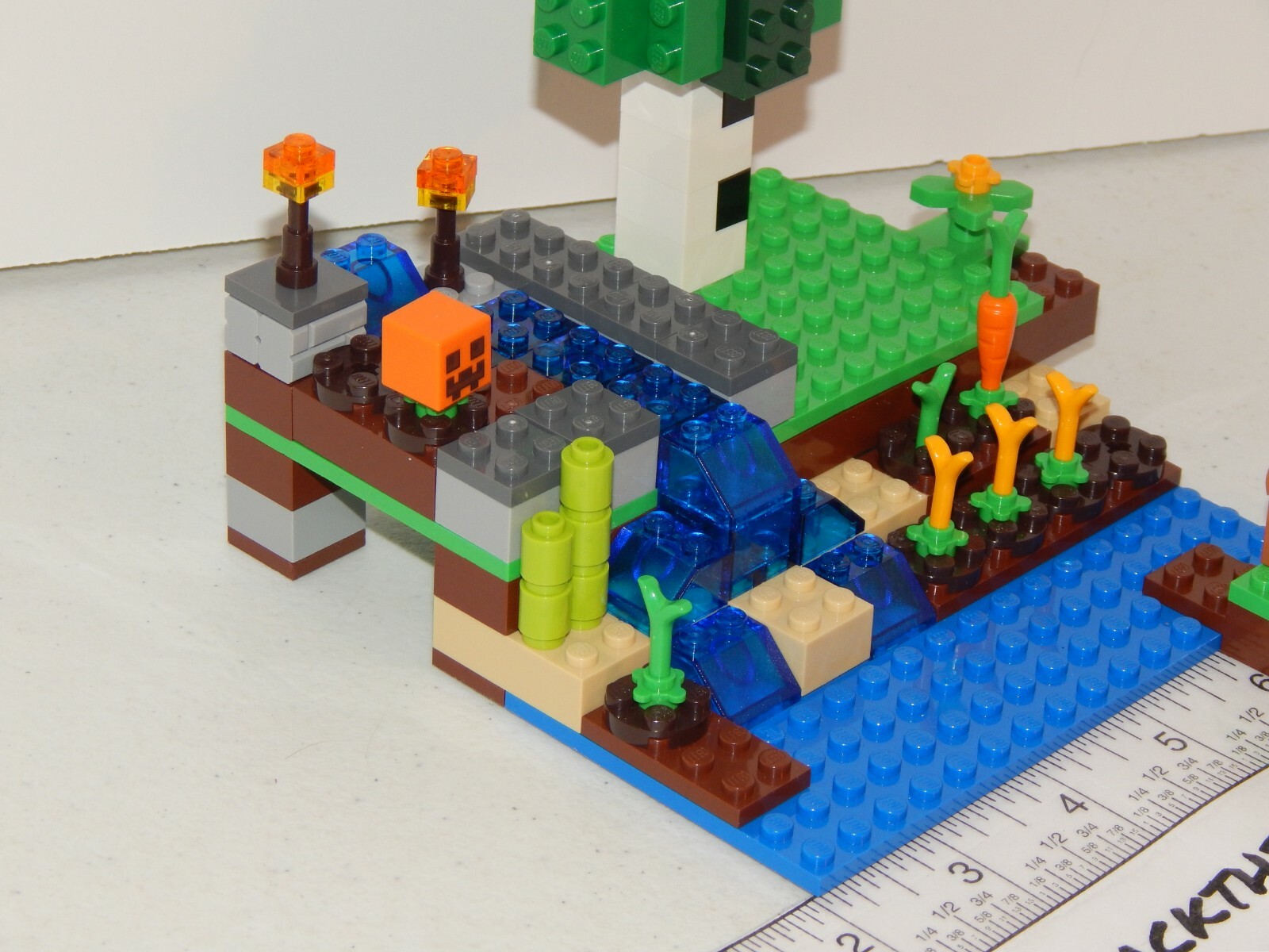 Lego Minecraft The Farm Left Section Land Part Only Assorted Pieces ...