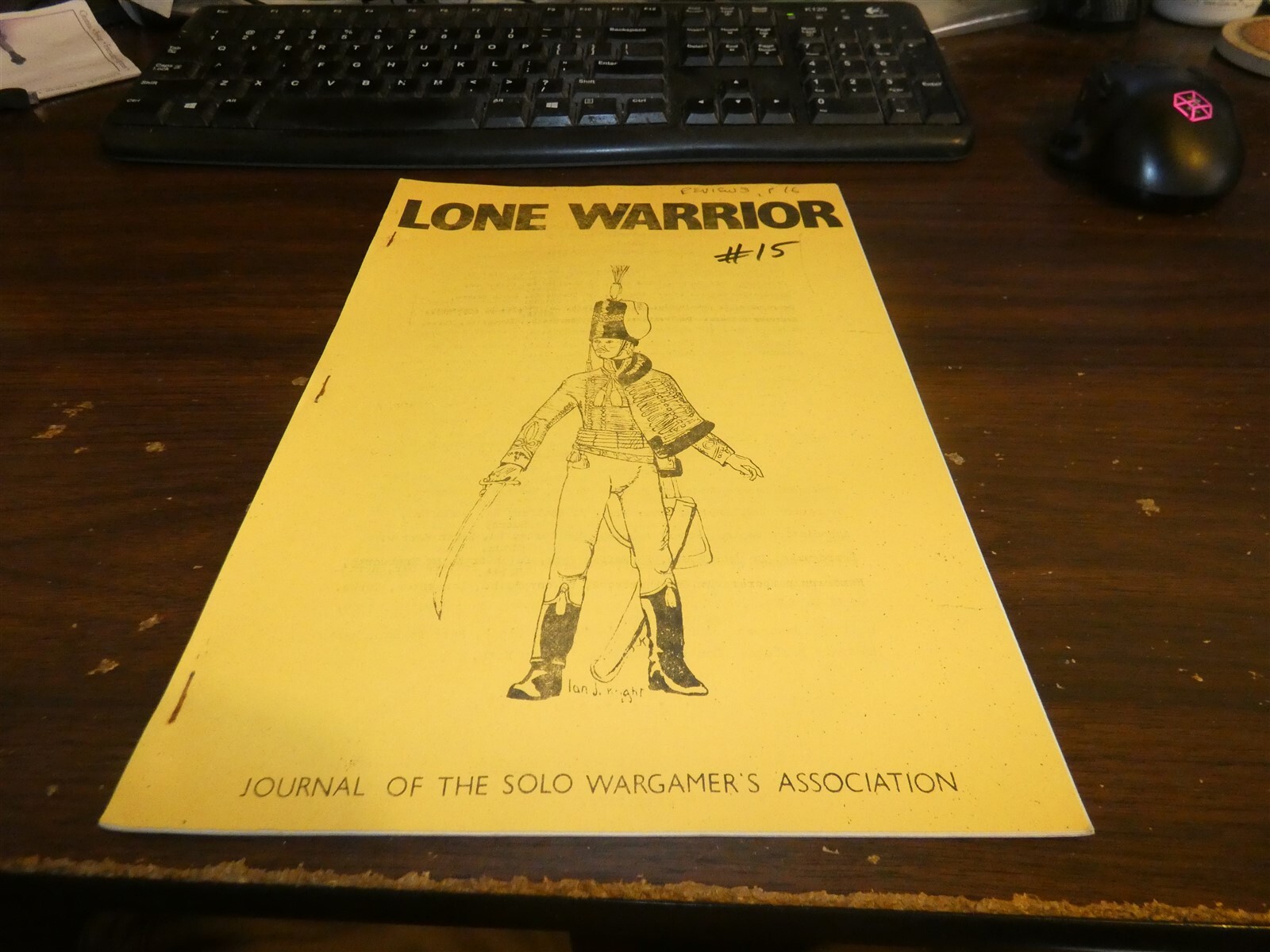 Lone Warrior: Journal of the Solo Wargame's Association: Number 15 | eBay