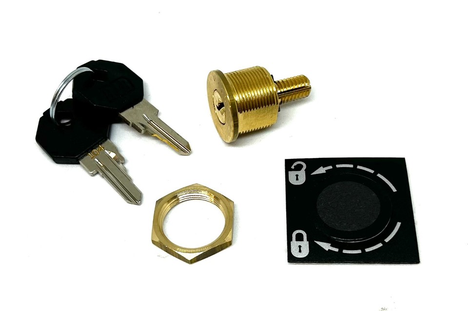 Original Spare Part RIB BA01079 Cylinder Replacement Unlock King 2 Keys ...