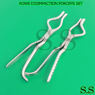 ROWE DISIMPACTION FORCEPS Left & RIGHT 23CM | eBay