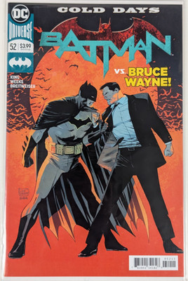 Batman #52 Lee Weeks Cover Tom King NM 2018 DC Rebirth Comics | eBay