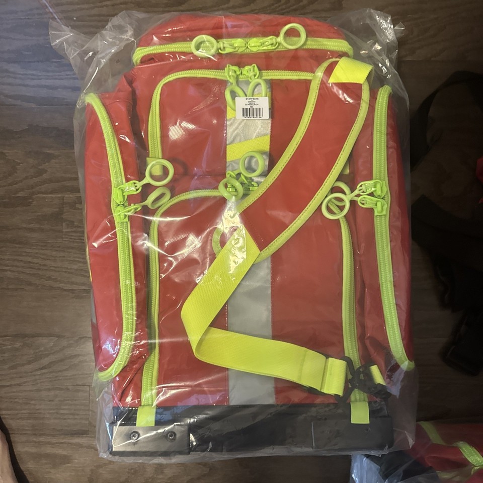 New StatPacks G3 Perfusion EMS Pack Medic Emergency Backpack Bag RED BRAND NEW | eBay