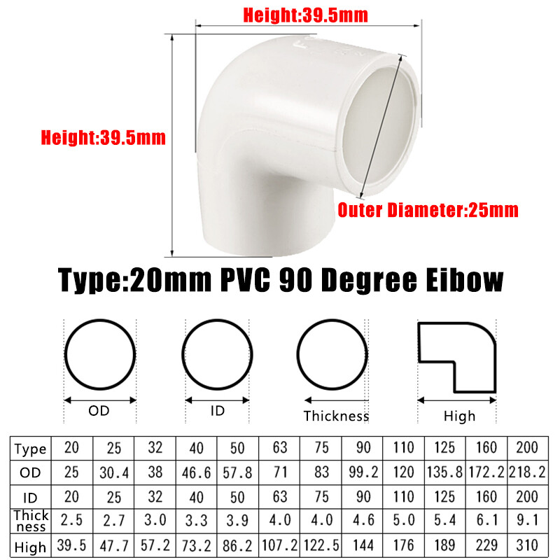 Pvc Pipe Elbow Dimensions PVC Pipe Elbow, Size/Diameter: 4 Inch (L) At
