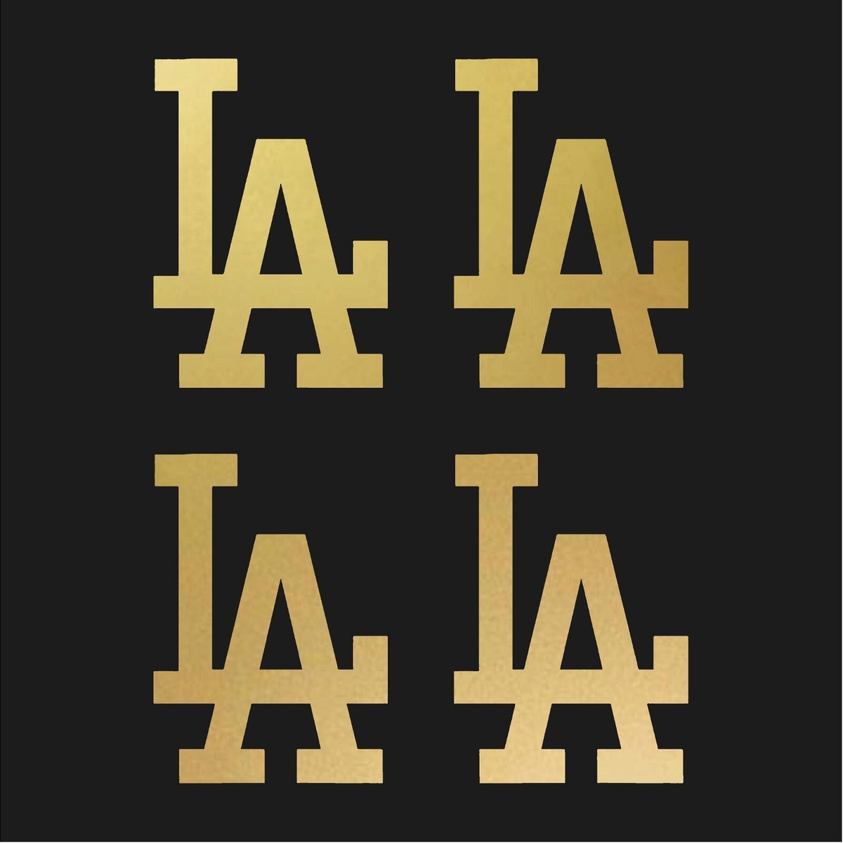 Los Angeles Dodgers Text Logo Vinyl Decal Sticker 5 Sizes Sportz