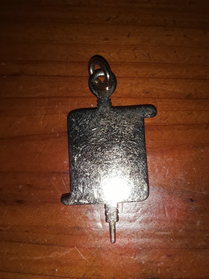 Collectible High School Scroll Graduation 1963 63 Charm Medal Gold ...