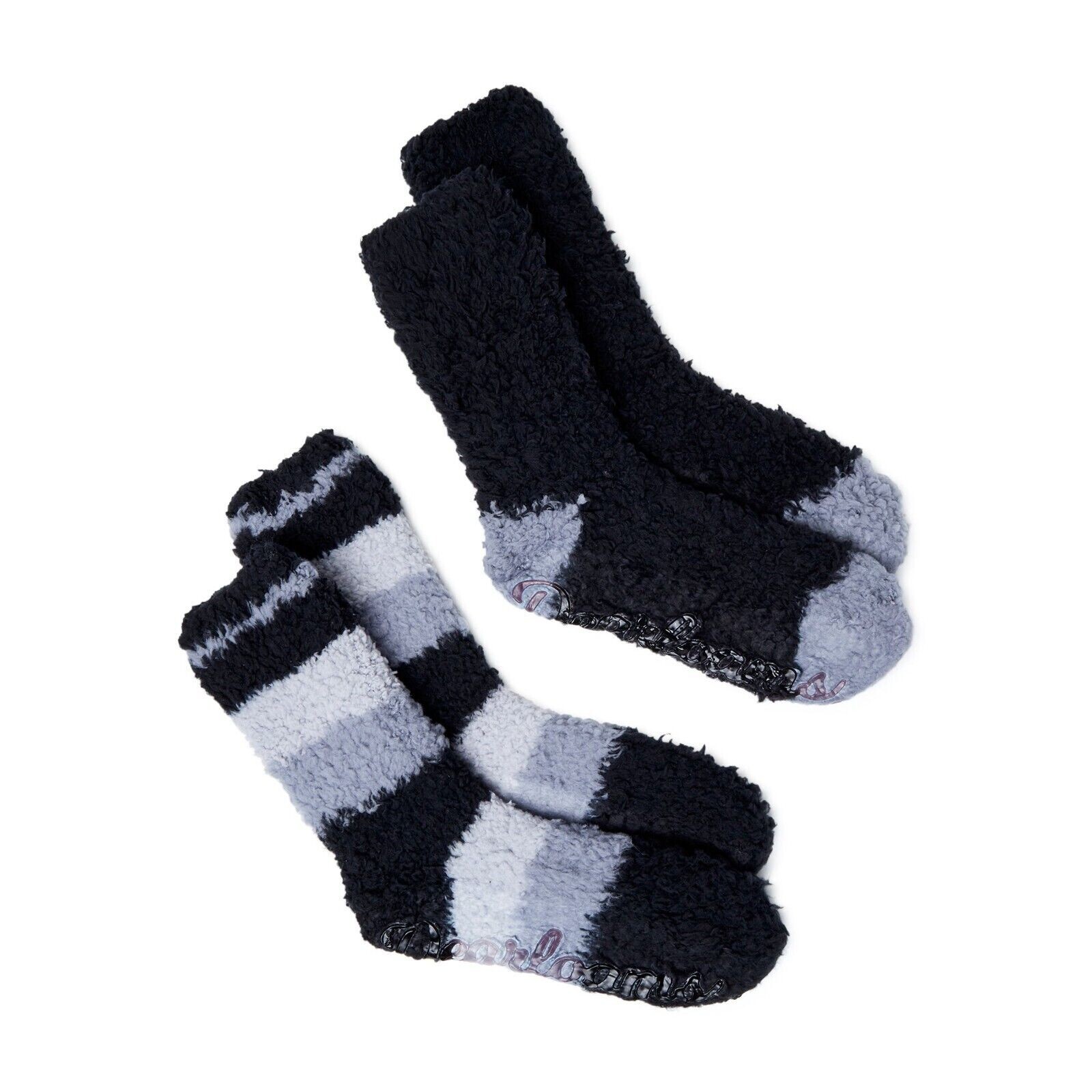 Dearfoams Cozy Comfort Size 4-10 Women’s 2-Pair Crew Socks Shoe Non ...