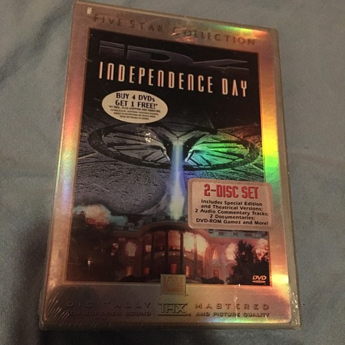 Independence Day (Five Star Collection) - DVD - Brand New & Factory ...