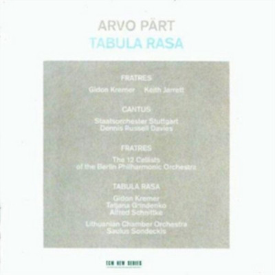Arvo Pärt Arvo Part: Tabula Rasa (CD) Album | eBay
