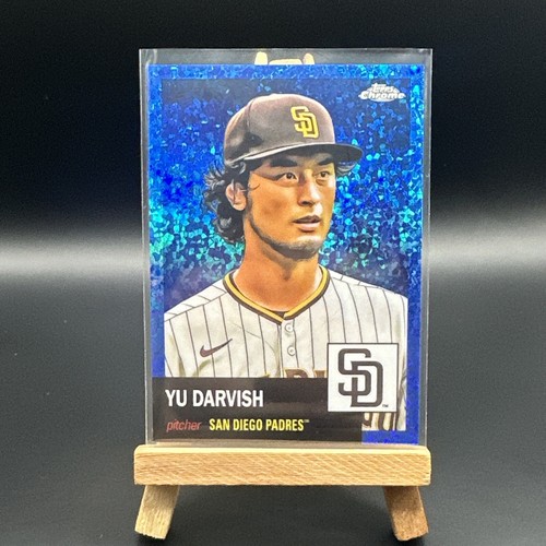 2022 Topps Chrome Platinum Anniversary - Yu Darvish #202 Blue Mini ...