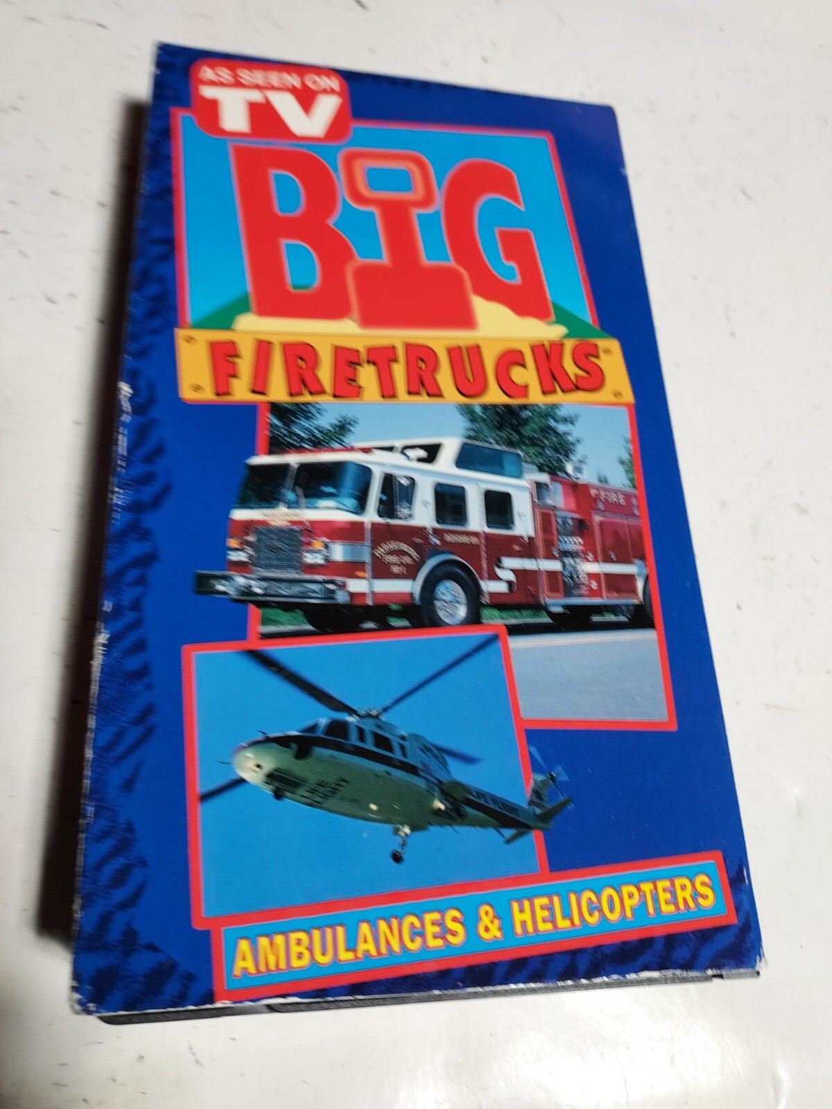 BIG FIRETRUCKS AMBULANCES & HELICOPTERS VHS | eBay