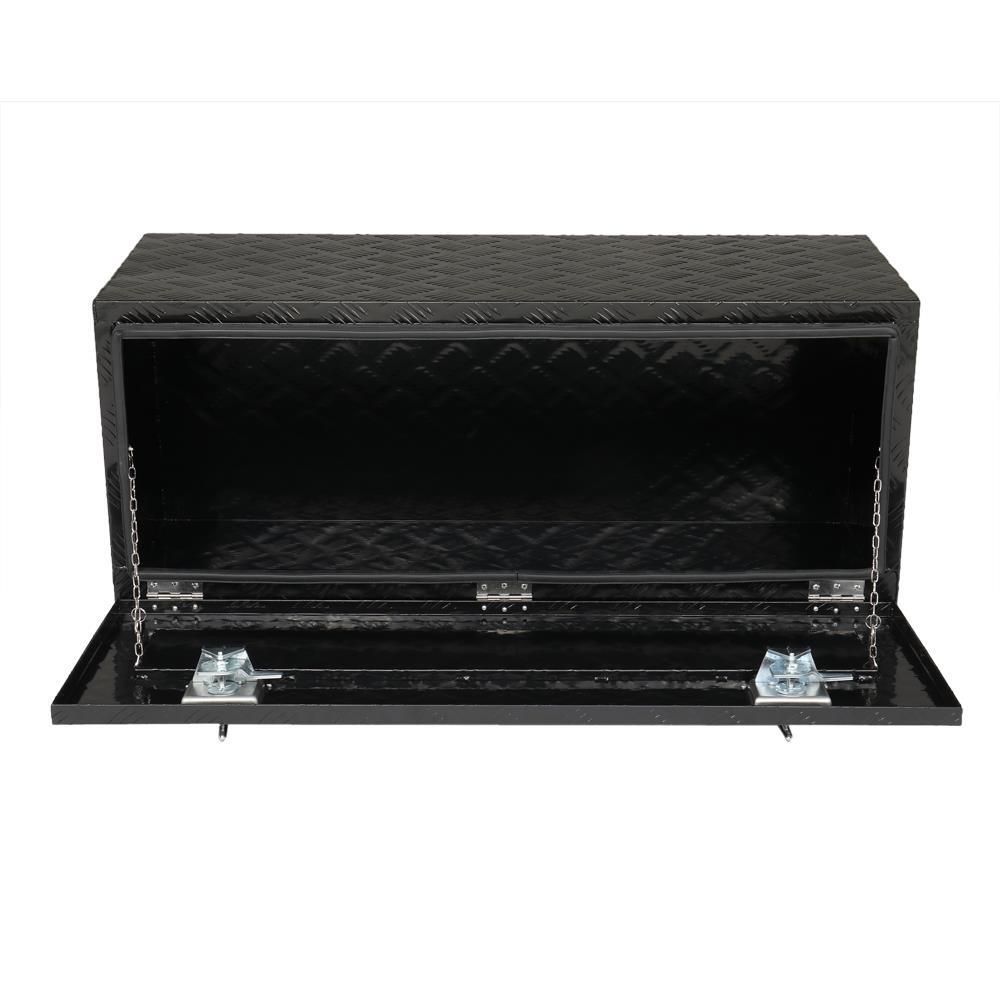 42' -Aluminum Truck Tool Box Trailer RV Tools Storage Under Bed w/Lock ...