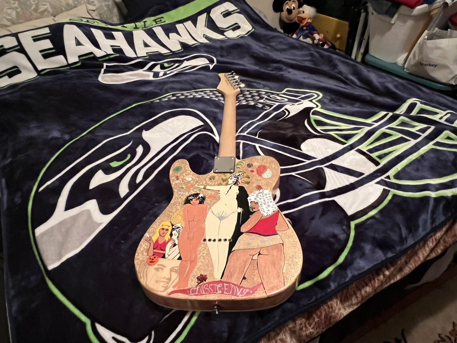 hand painted telecaster thinline by Glarry 2021 | eBay
