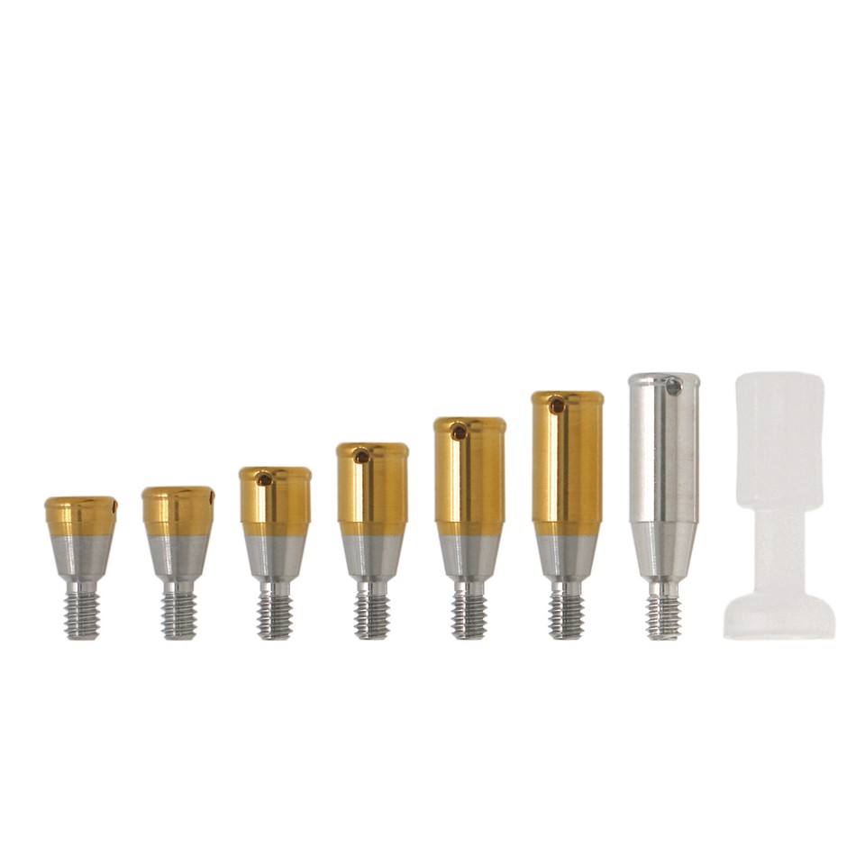 Dental Tapered Locator Abutment For Hiossen/Nobel/Adin/Mis/ITI/Zimmer ...