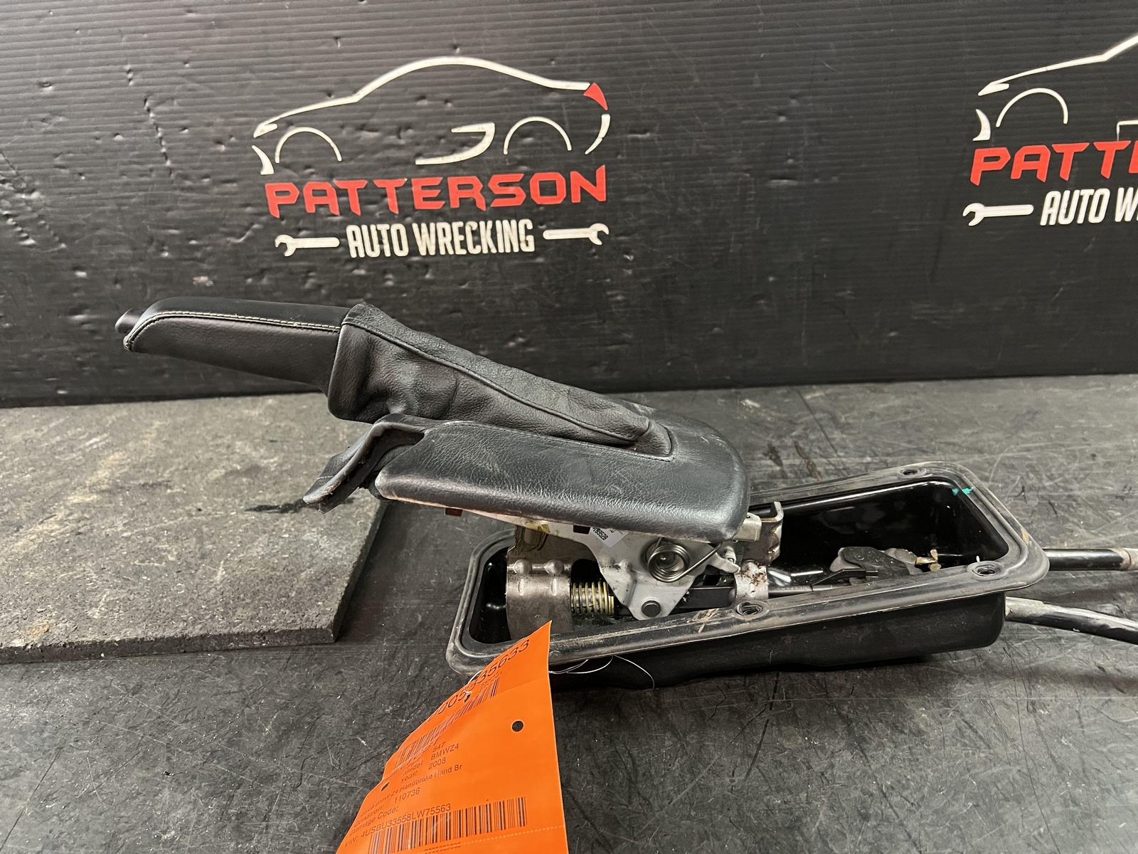 03-08 BMW Z4 EMERGENCY HANDBRAKE HAND BRAKE HANDLE LEVER | eBay