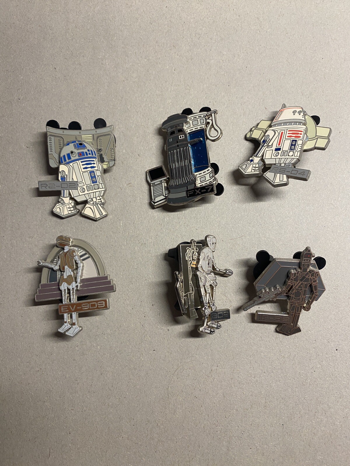 Star Wars Weekends 2015 Droids Mystery Box - Set of 6 Droid Pins | eBay