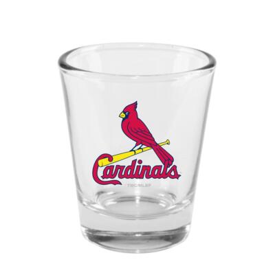 St Louis Cardinals 2 Ounce Clear Shot Glass [NEW] MLB Drink Pint Glass ...