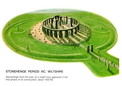 Stonehenge Period IIIC Wiltshire England Postcard | eBay