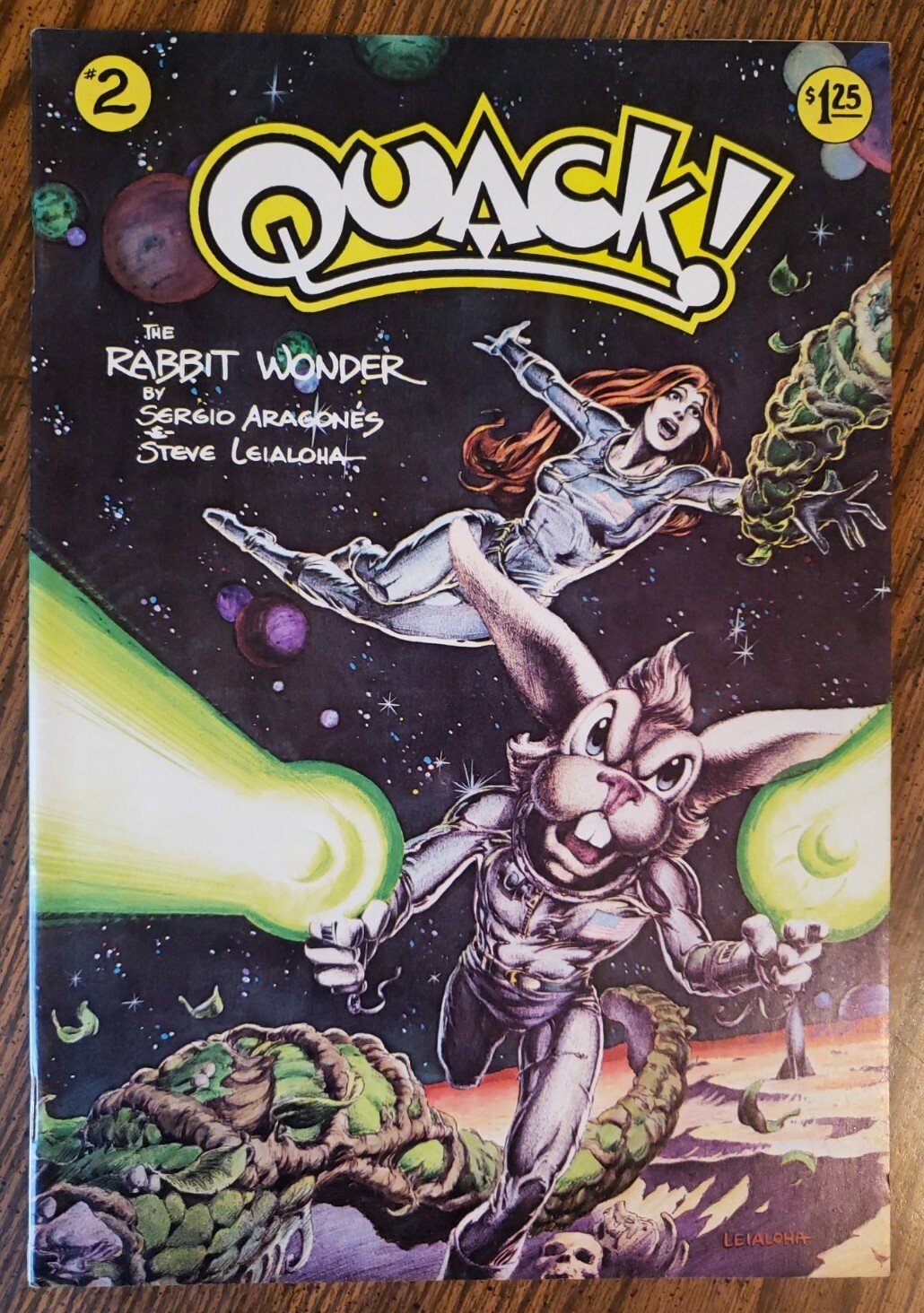 QUACK! #2 ~ VF 1977 STAR REACH ~ BIG BANG UNDERGROUND COMIC ~ STEVE ...