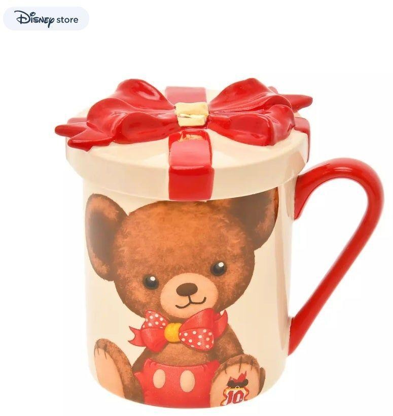 Unibear City Mocha & Pudding Mug with Lid Disney 10th Anniversary Used ...