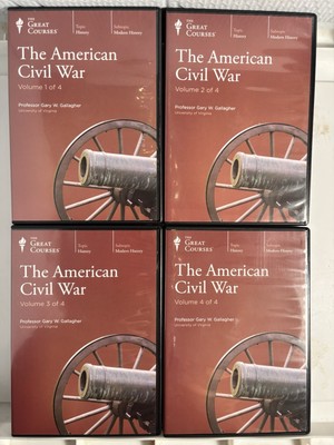 The Great Courses : The American Civil War By Gary Gallagher 4 Volumes ...