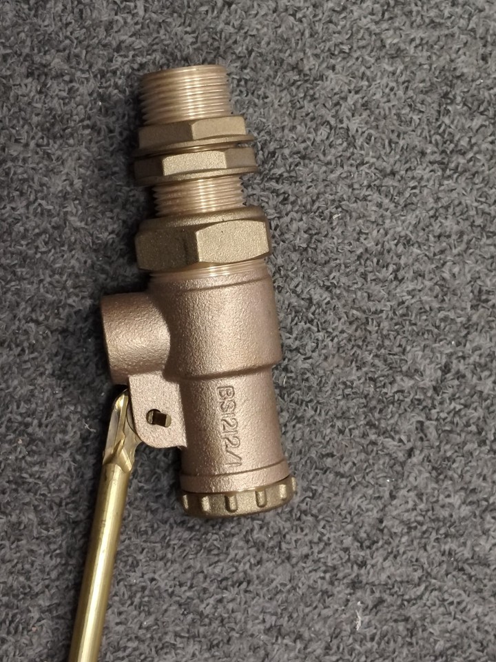 Beta 1" Float valve/Ball cock Brass high pressure bs 1212/1 plumbing ...